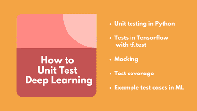 How to Unit Test Deep Learning: Tests in TensorFlow, mocking and test ...