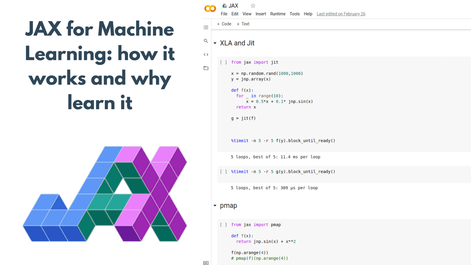 JAX for Machine Learning: how it works and why learn it | AI Summer